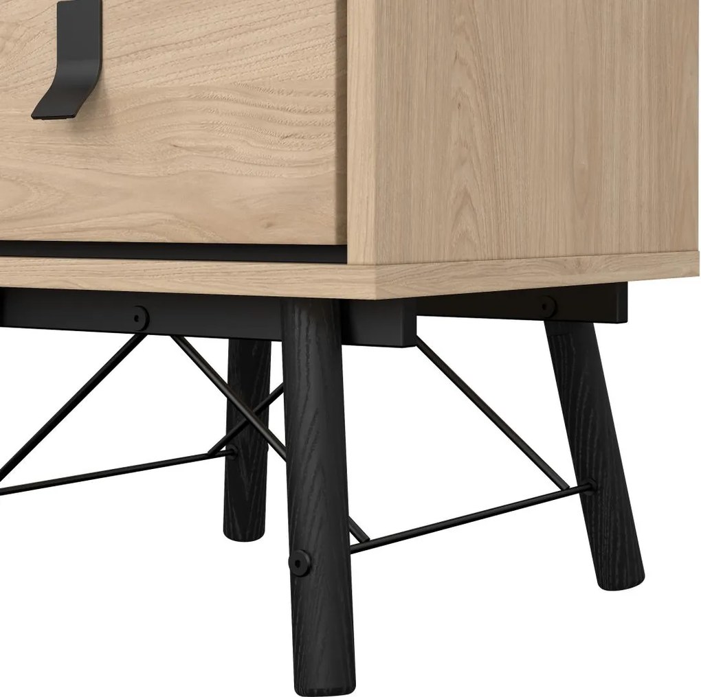 FALCO Noční stolek Rain 2s jackson hickory