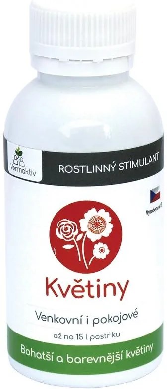 Hnojivo vermaktiv stimul – květiny 100 ml