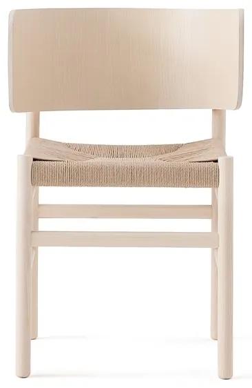BILLIANI - Dřevěná židle s čalouněným sedákem FRATINA 681