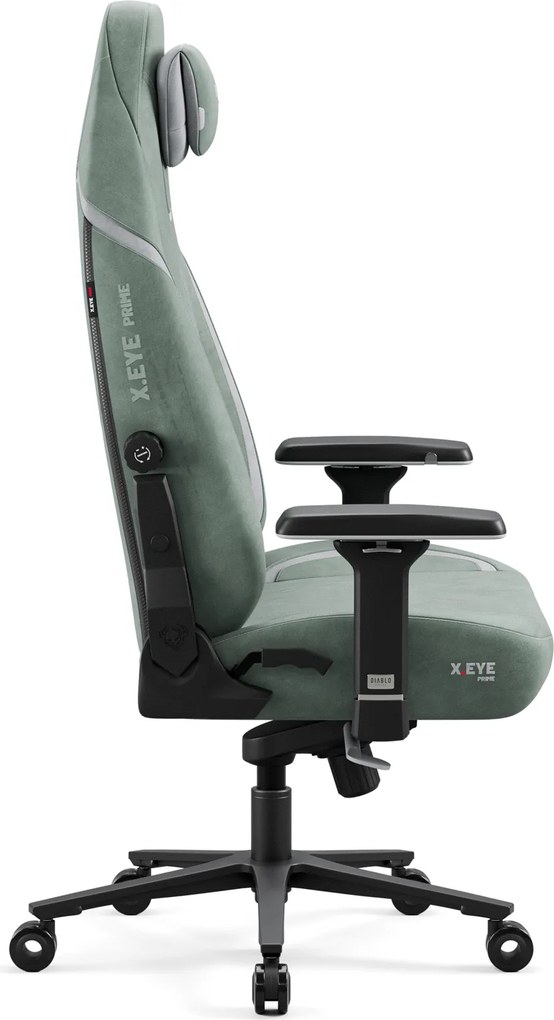 Herní křeslo Normal Size, zelený-černý: Diablo X-Eye Prime Gothic Green