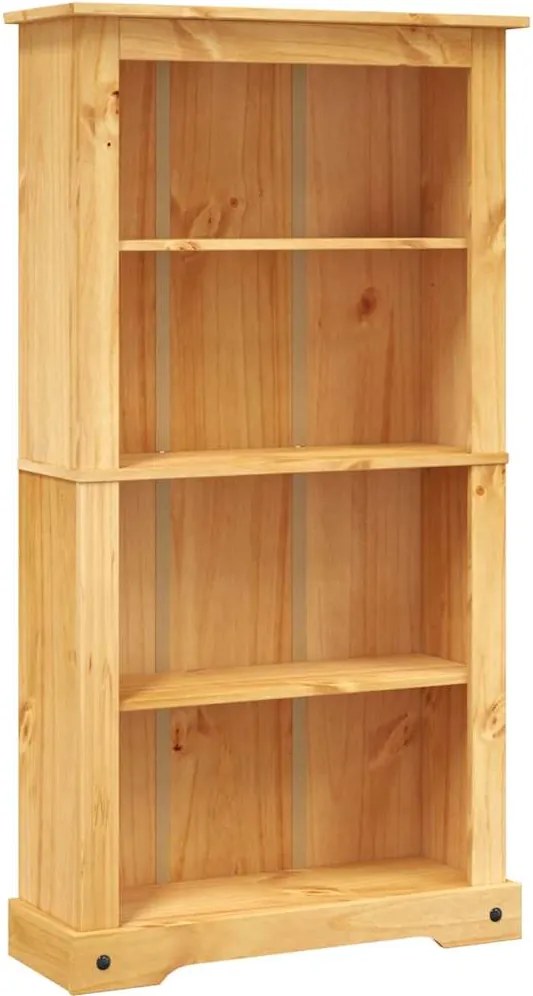 4patrová knihovna mexická borovice Corona 80x29x150 cm 243743