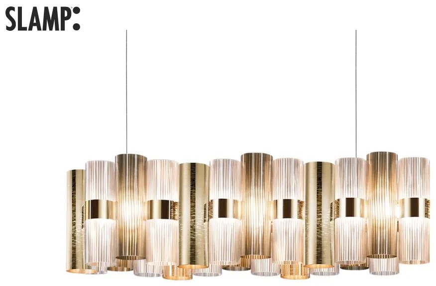 SLAMP: La Lollo suspension, závěsné led svítidlo  Slamp Velikost: 140cm, Typ svítidla: Bílá/Prisma