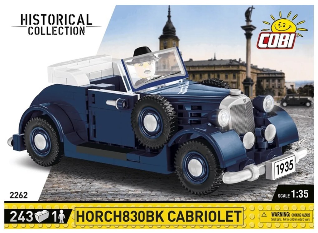 Stavebnice cobi 2262 1935 horch 830 cabriolet