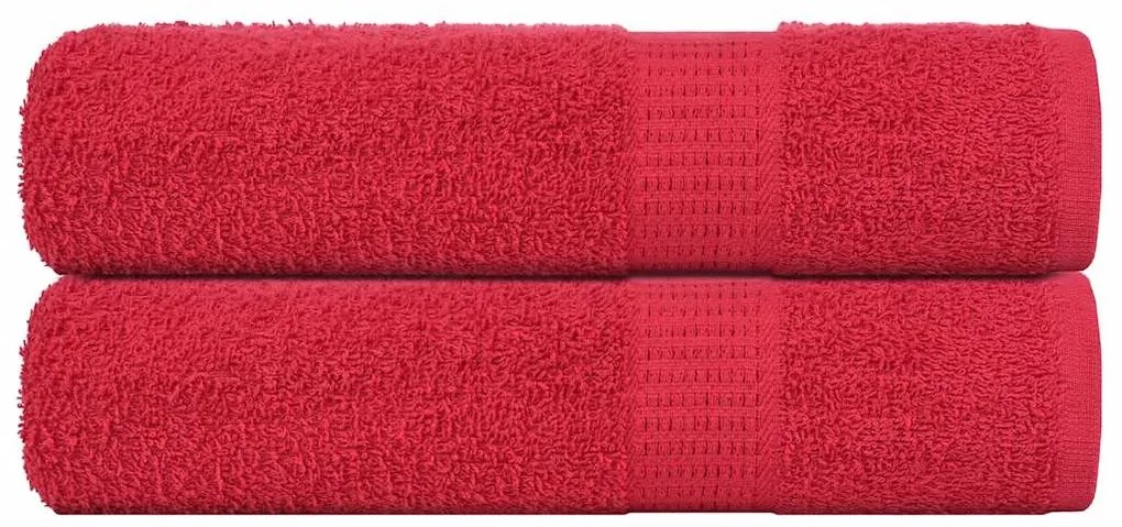 Ručníky FROGN 2 ks červené 50x100 cm 360 g/m² 136926