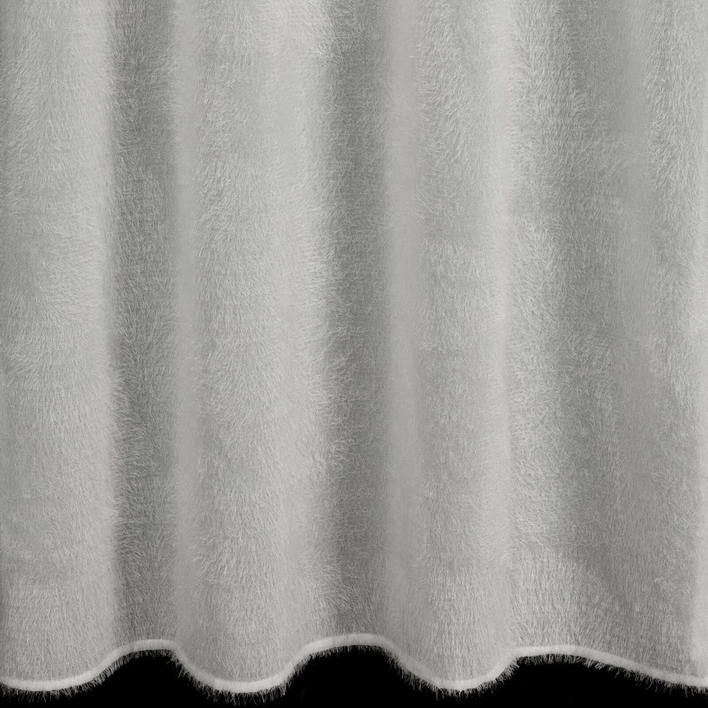 ZÁVĚS NA KROUŽCÍCH AGIS 2 140X250 CM BÍLÁ