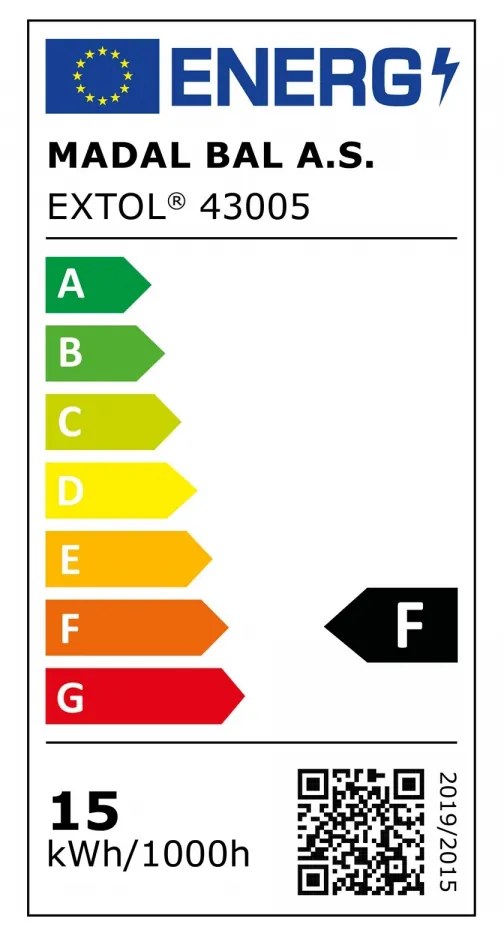 žárovka LED klasická, 15W, 1350lm, E27, teplá bílá