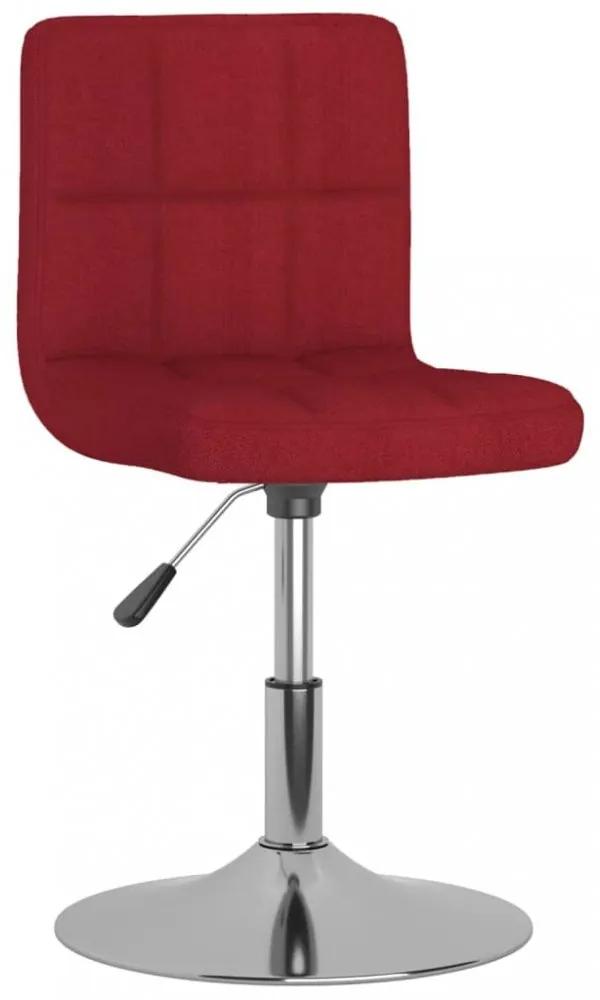 Barová židle látka / kov Dekorhome Černá