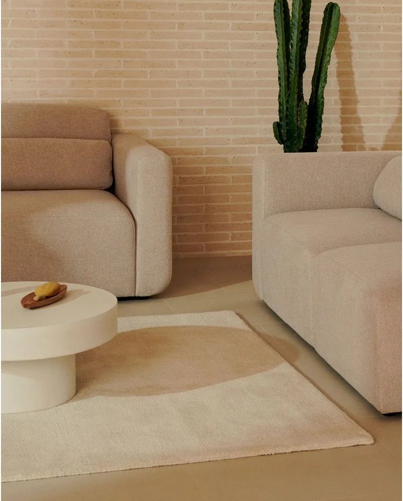 Krémový koberec 160x230 cm Empuries – Kave Home
