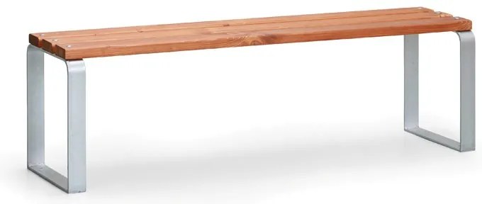 Venkovní lavice Mezzo - 1,5 m, teak