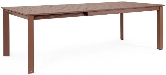 BIZZOTTO Rozkládací zahradní stůl KONNOR 160-240x100 hnědý
