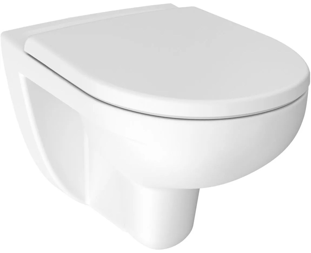 JIKA H8663850000001- Závěsné WC + záchodové prkénko LYRA duroplast/bílá