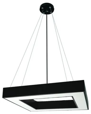 LED Lustr na lanku LED/55W/230V 4000K 80x80 cm