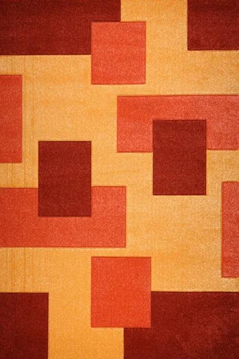 Kusový koberec Nairobi 1960A Brick/Yellow 80 x 150 cm