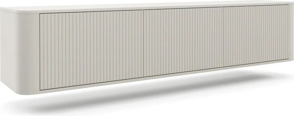 Kašmírová závěsná TV skříňka Trenza 200 cm
