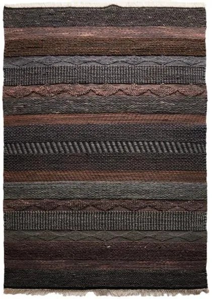 Hans Home | Ručně vázaný kusový koberec Black Melange DE 2006 Multi Colour - 80x150