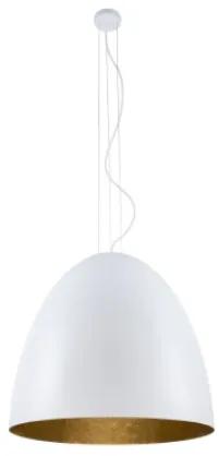 Designové závěsné svítidlo EGG Nowodvorski Barva: Černo - zlatá, Velikost: M- ⌀ 38cm