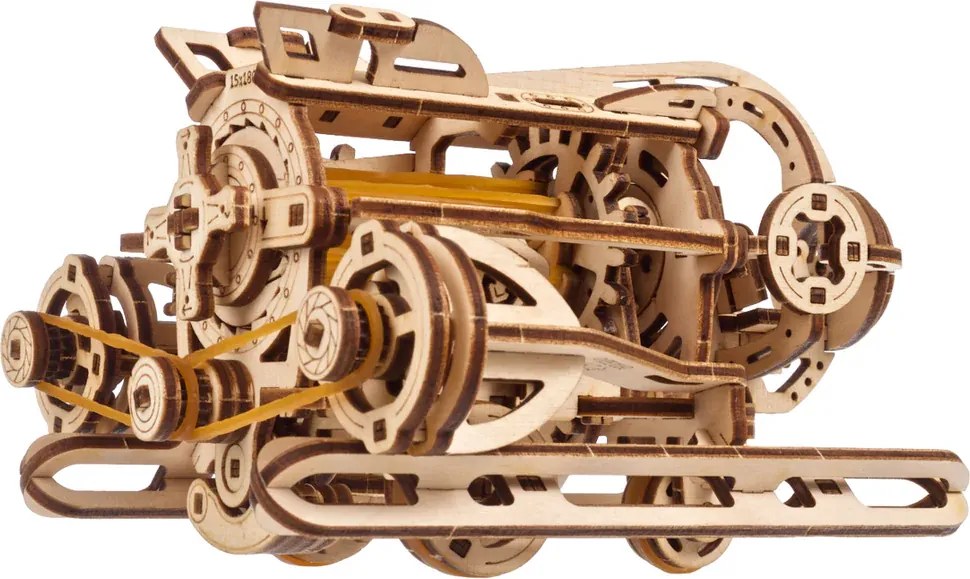 Ugears 3D mechanické puzzle Steampunk ponorka 200 ks