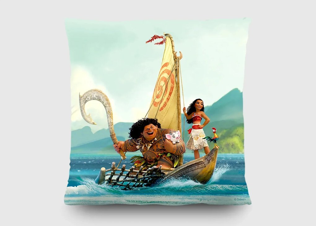 Dekorativní polštářek Vaiana / Moana, Disney | 40 x 40 cm | DCND 3121