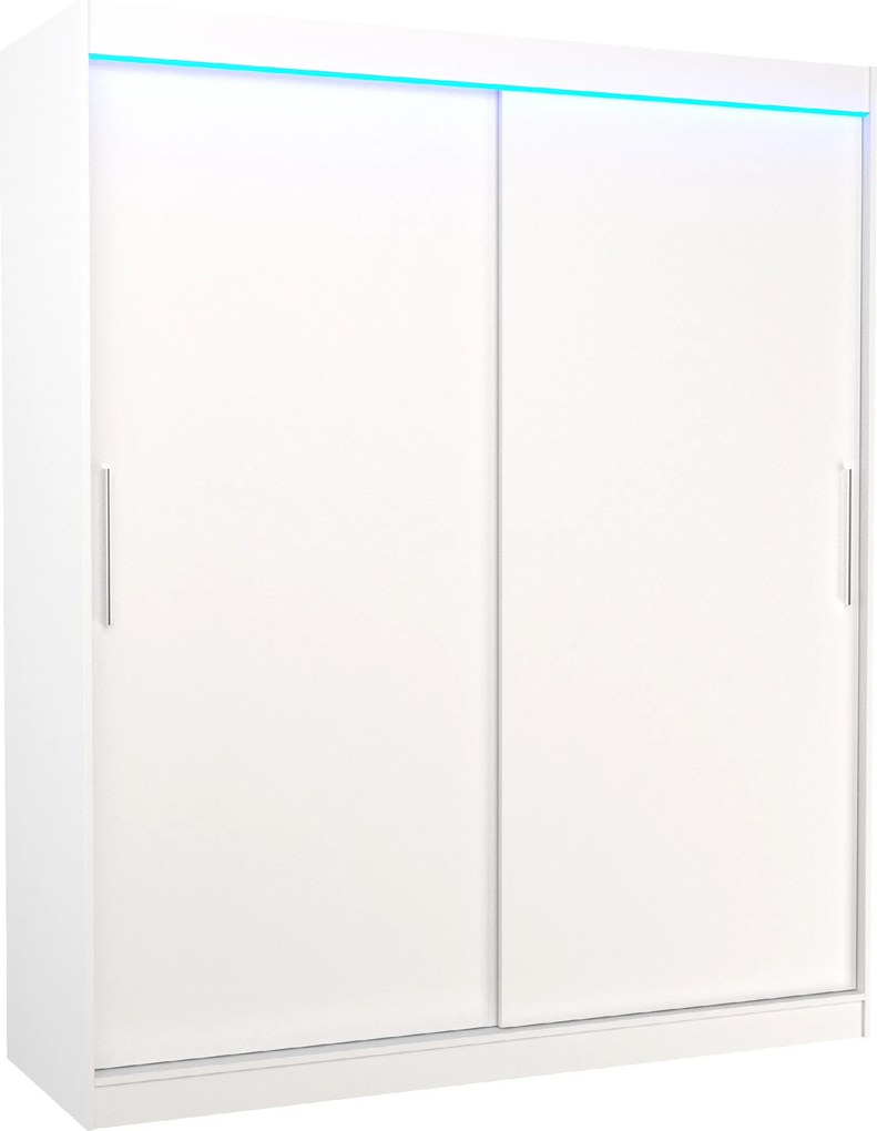 ADRK Furniture Posuvná skříň s LED osvětlením LINCOLN 180 ADRK-SW-LIN-W-180
