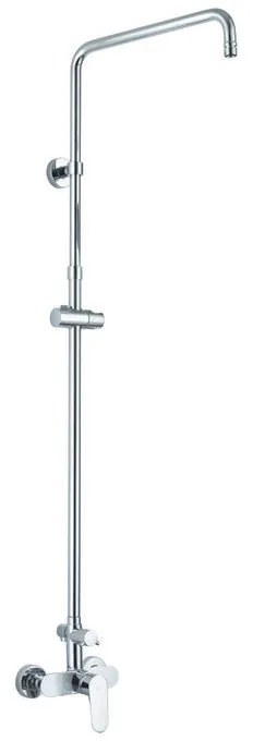 Mereo Mereo, Nástěnná sprchová baterie Viana 150 mm se sprchovou tyčí bez příslušenství, CBE60104S