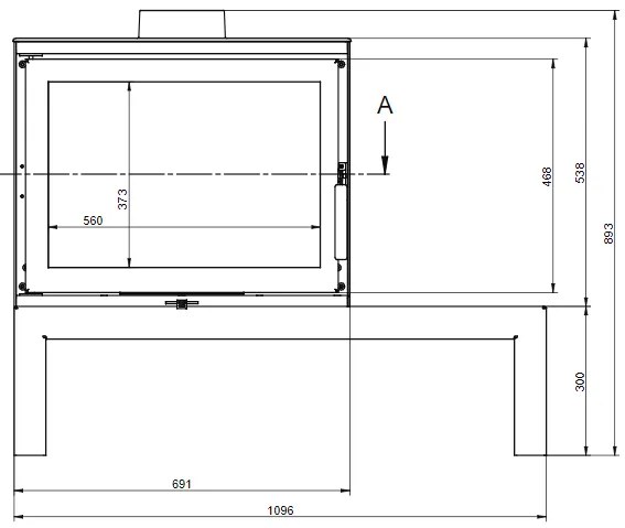 KF Design KFD STO Max 14 - kamna litinová