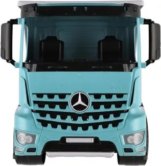 Auto sklápěč Mercedes GIGA TRUCKS 65 cm modrá/šedá
