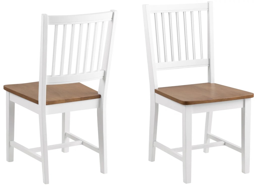 Bighome - Jídelní židle BRISBANE, bílá