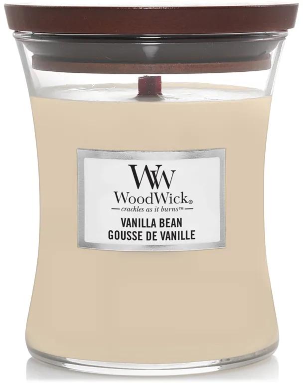 WoodWick – svíčka Vanilla Bean (Vanilka) Velikost: velká 609 g