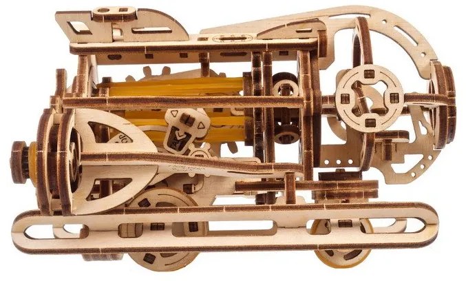 Ugears 3D dřevěné mechanické puzzle Steampunková ponorka