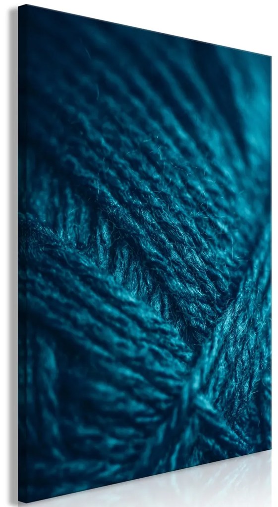 Obraz - Emerald Wool (1 Part) Vertical