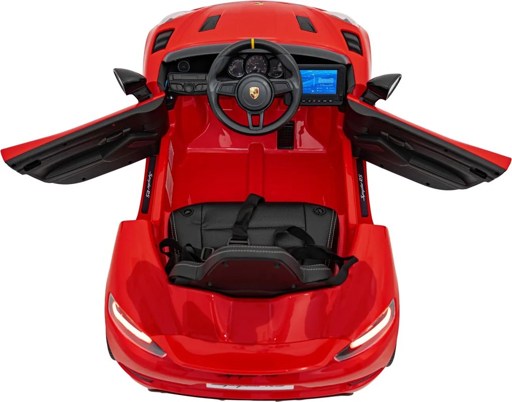 Ramiz Dětské autíčko Porsche Spyder RS 718 MP4, červené