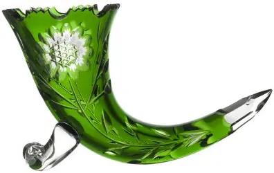 Váza Garden, barva zelená, výška 240 mm