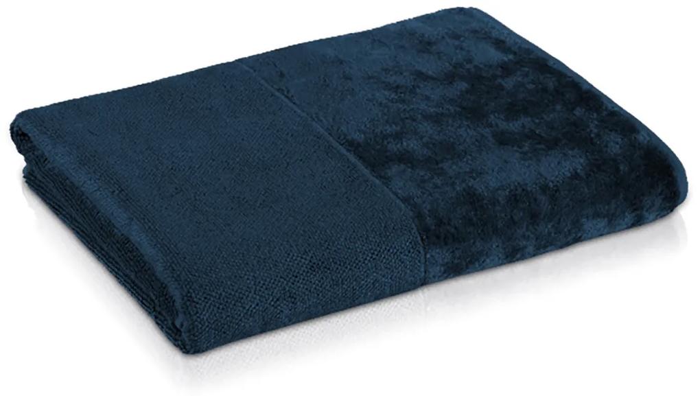 Bambusový ručník 30x50 cm tmavě tyrkysový