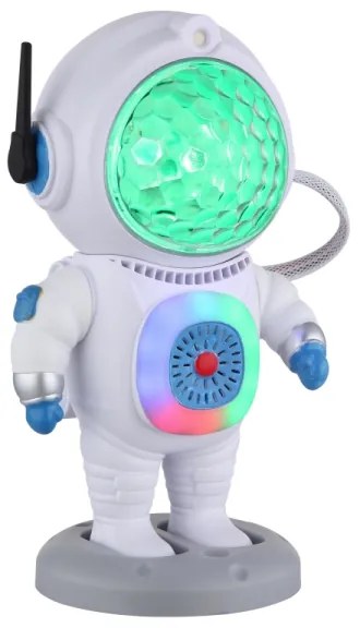 Globo 28084 - LED RGB Stolní lampa COSMO LED/6W/5V kosmonaut bílá