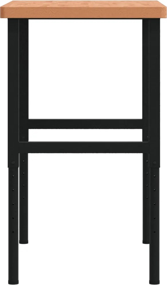 Pracovní stůl 100 x 60 x (73–99,5) cm masivní buk obdélníkový 3309685