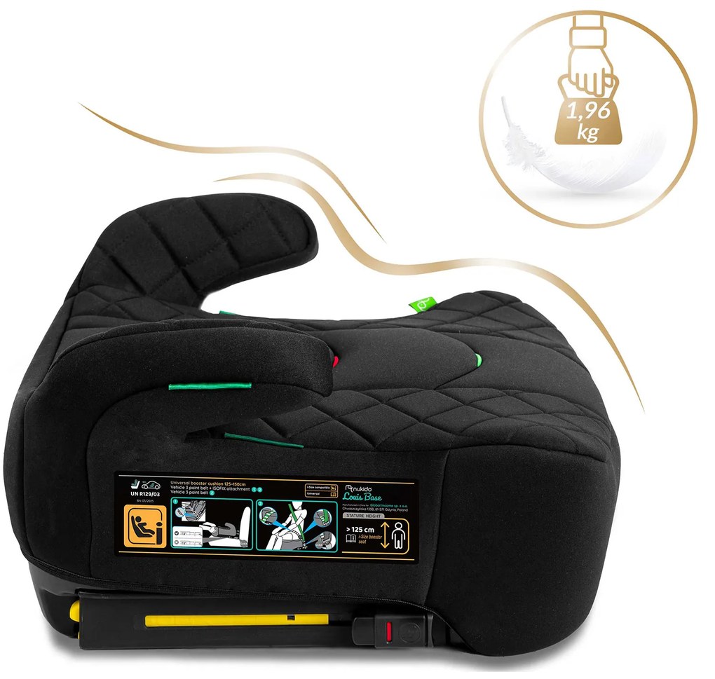 Autosedačka Isofix pro děti 22-36 kg Louis Nukido 710200
