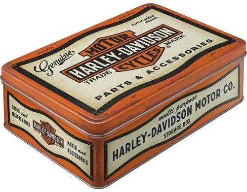 Postershop Plechová dóza plochá - Harley-Davidson - Parts & Accessoires