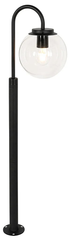 Moderní lucerna černá s plastem 104 cm IP44 - Sfera