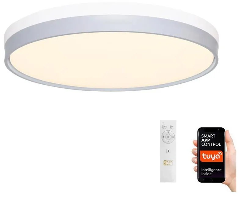 NEDES LED Stmívatelné stropní svítidlo LED/48W/230V 2700-6500K Wi-Fi Tuya + DO ND3310