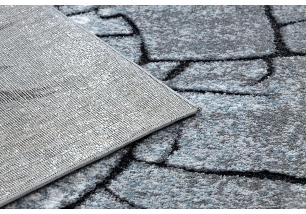 Kusový koberec Wood šedomodrý 140x190cm