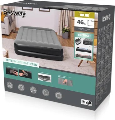 Matrace s pumpou 203x152x46cm BESTWAY 67403