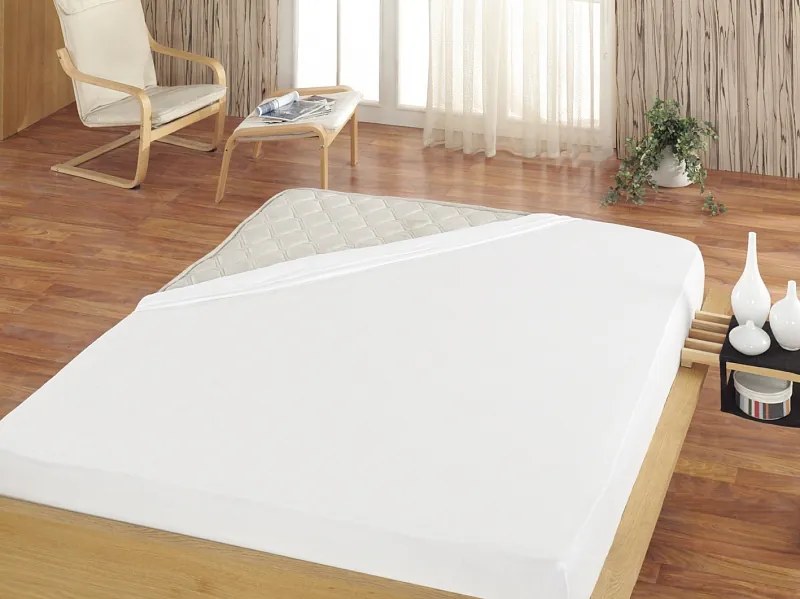 Matějovský napínací prostěradlo jersey s elastanem standard bílé na matraci: 180 x 200 cm