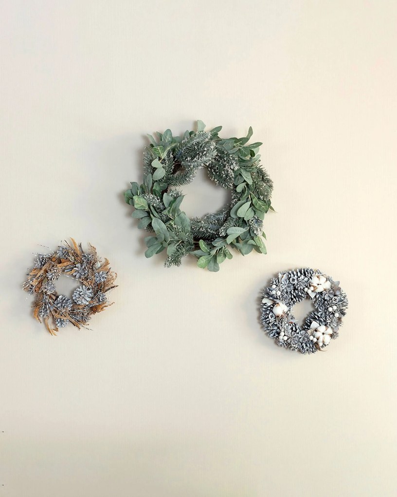 Věnec Ice Christmas ⌀50cm