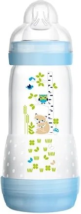 MAM Kojenecká láhev Anti-Colic 320 ml, 4+ měsíce – modrá