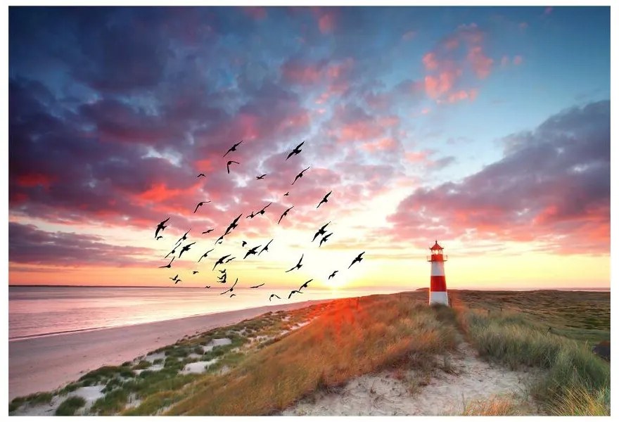 Fototapeta Maják Sylt 104x70