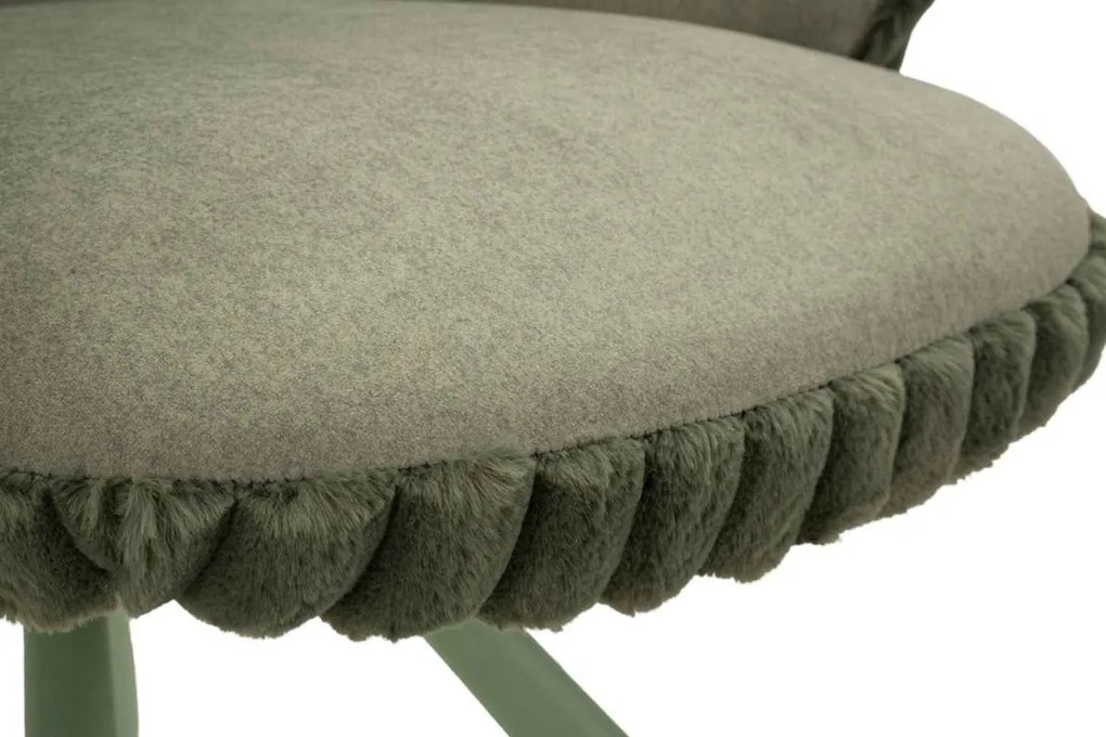 Designová jídelní židle Dargiana zelená