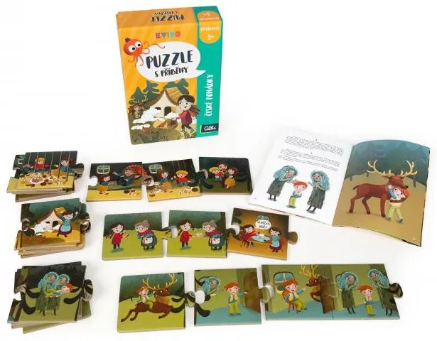 Albi Kvído Puzzle s příběhy - České pohádky