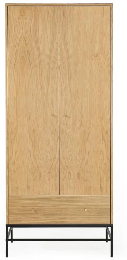 Dubová skříň Woodman Flora II. 190 x 80 cm
