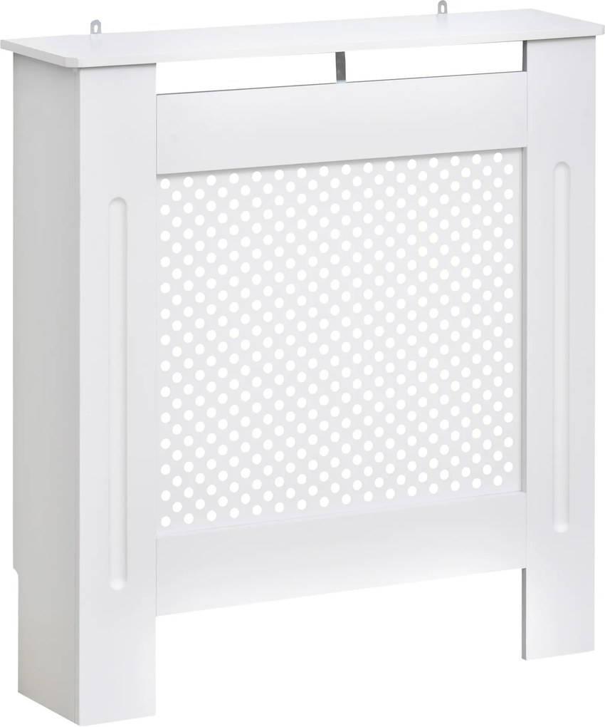 HOMCOM Kryt Radiátoru na Zeď - Moderní Design, MDF, 78x19x82 cm