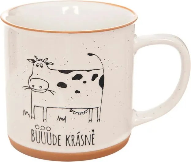 Keramický hrnek Statek KRÁVA 500 ml